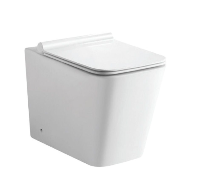 Jaquar Aria Rimless Back To Wall WC and Soft Close Seat.