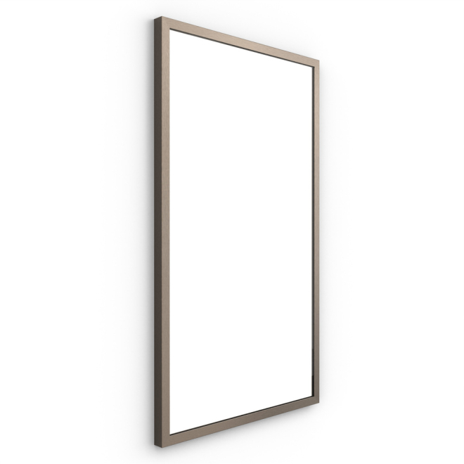 Origins Living Docklands 40 Brushed Bronze Rectangular Mirror