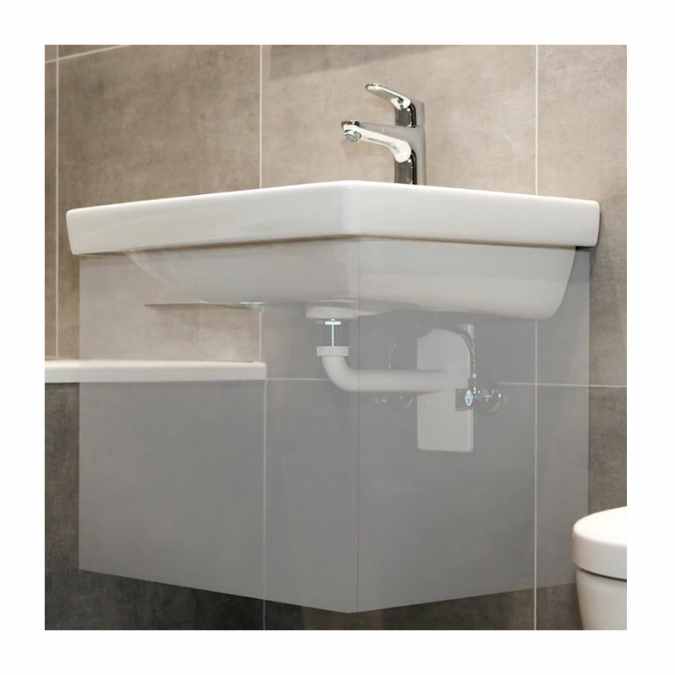 Abacus Easi Plan Modular Basin Fixing Frame - White - EPBA-10-0010