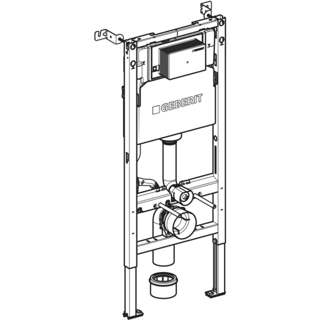 Geberit Duofix Alpha 1120mm Wall-Hung Concealed Cistern Frame