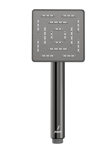 Jaquar Black Chrome Maze Hand Shower 95MM Square Shape With Flexible ...