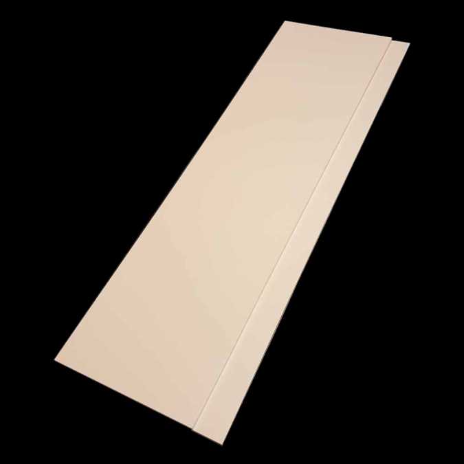 HaLite 1800mm Solid & Waterproof White Bath Front Panel