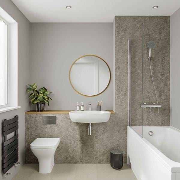 Multipanel Linda Barker Stone Elements Shower Panels | Rubberduck Bathrooms