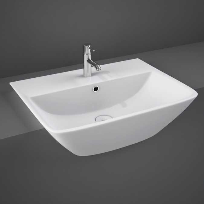 Summit Semi Recessed Wash Basin by RAK Ceramics, SUM50SR1