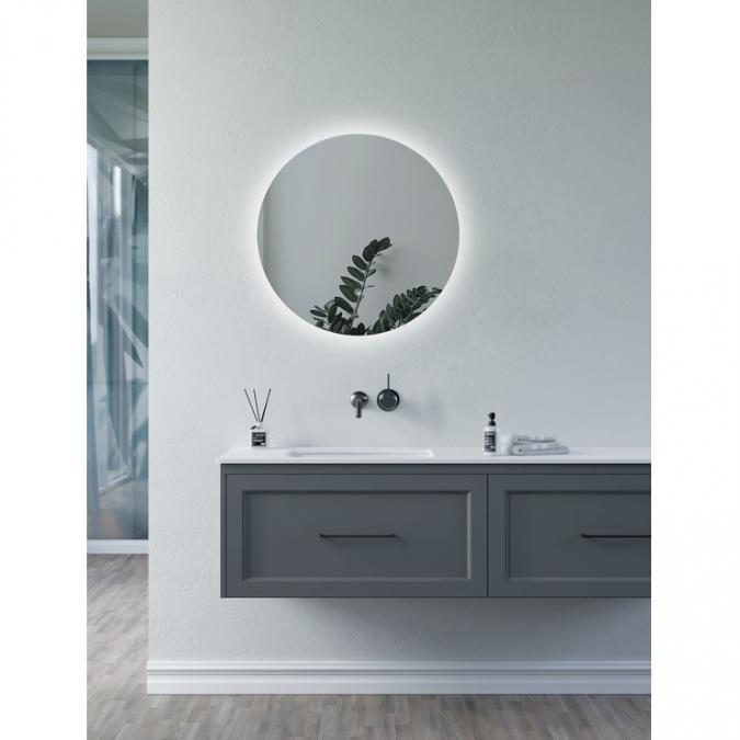 Saxony 500mm Round Back-Lit LED Mirror