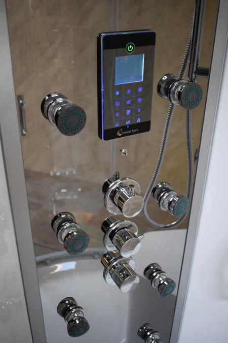 Vidalux Selsey Twin Steam Shower Pod - 1300 x 1300 x 2200