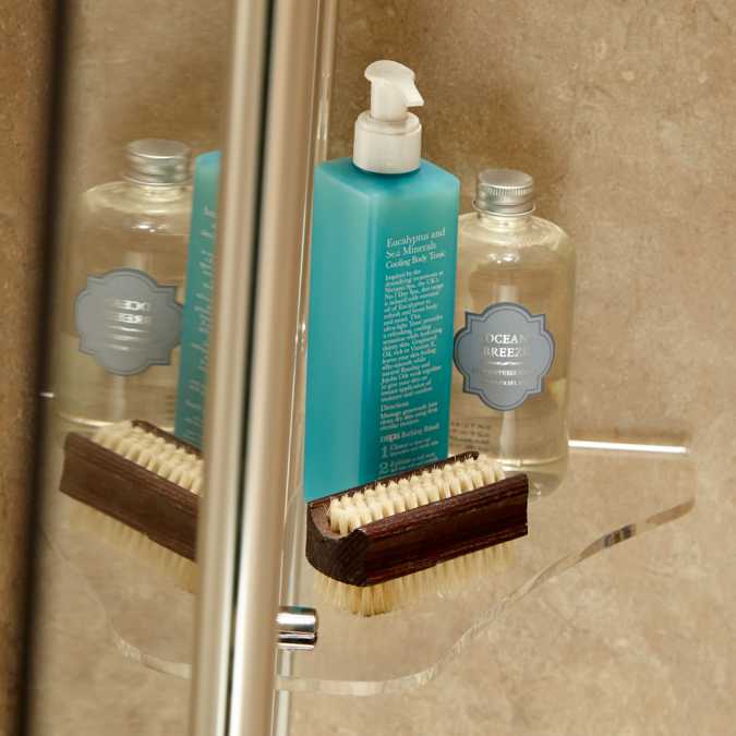 Sommer Extended Square Bath Screen with Fixed Panel, SOB57