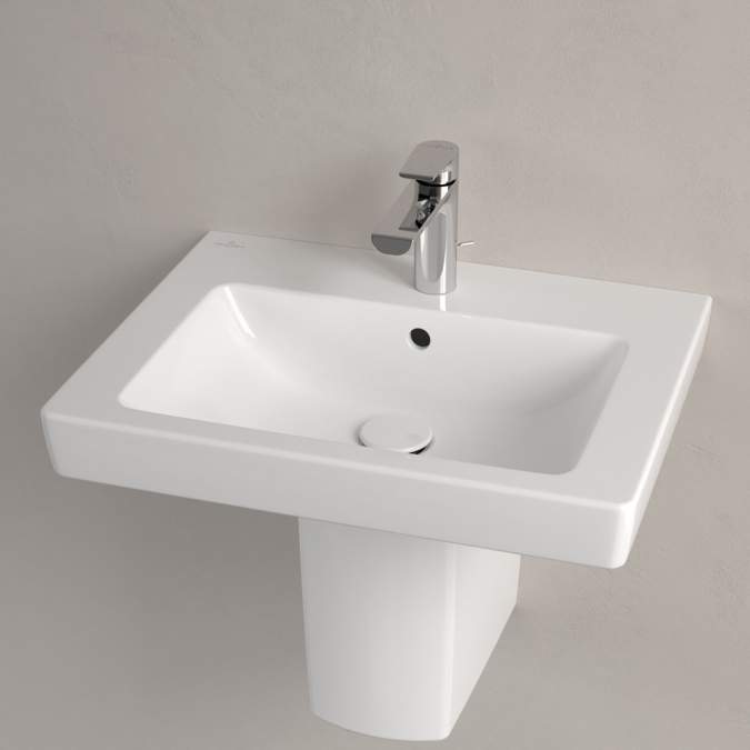Villeroy & Boch Subway 2.0 Washbasin, 550mm With Overflow - 71135501