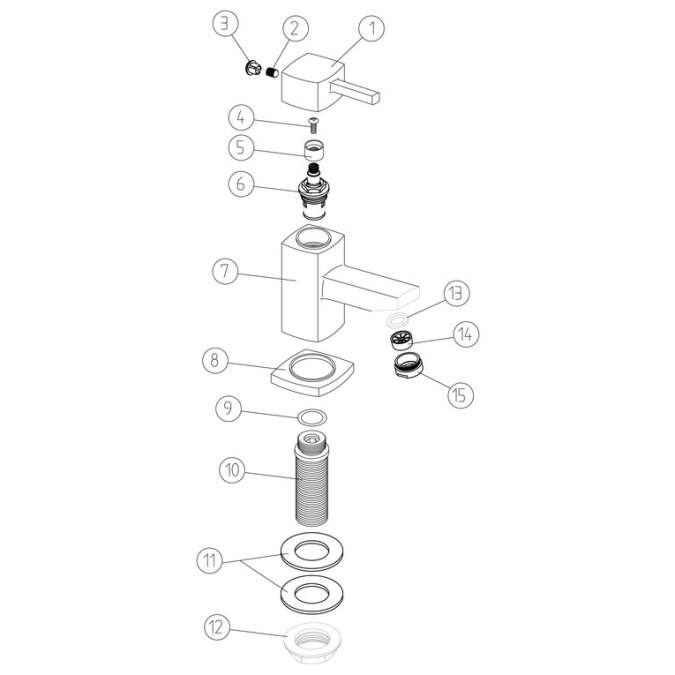 Termond Basin Taps - RDBS105708