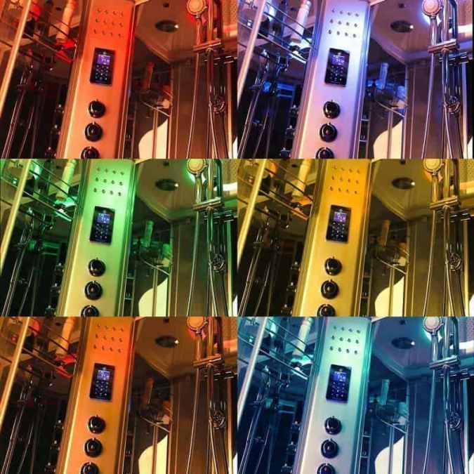 Vidalux Miami 900 Steam Shower Pod - 900 x 900mm | Miami 900