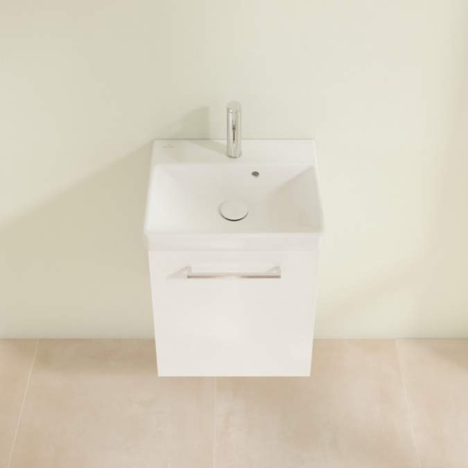 Villeroy & Boch Avento 430mm Bathroom Vanity Unit And Basin 1 Door ...