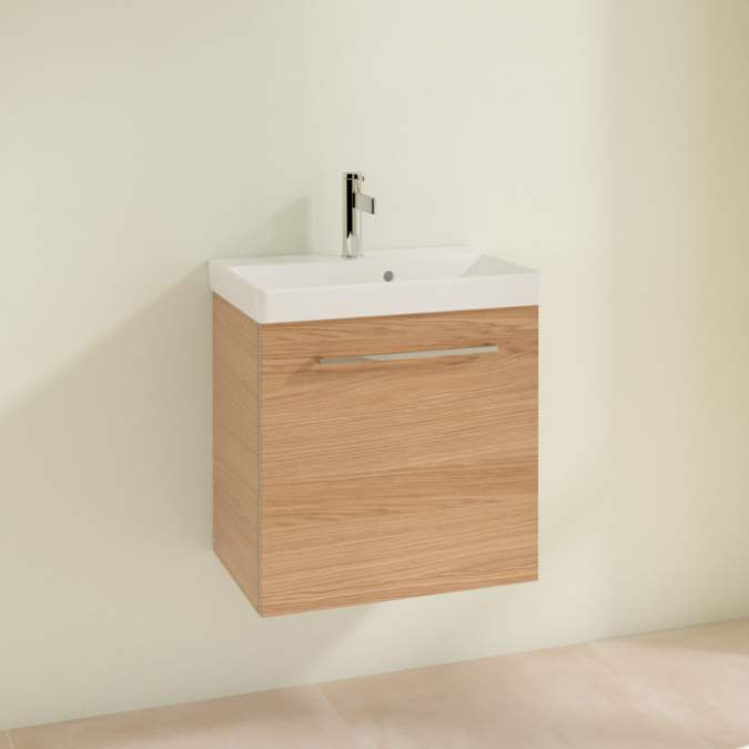 Villeroy & Boch Avento 530mm Bathroom Vanity Unit And Basin 1 Door ...