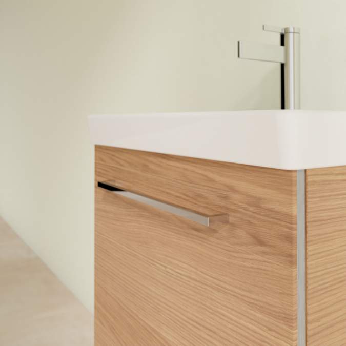 Villeroy & Boch Avento 530mm Bathroom Vanity Unit And Basin 1 Door ...