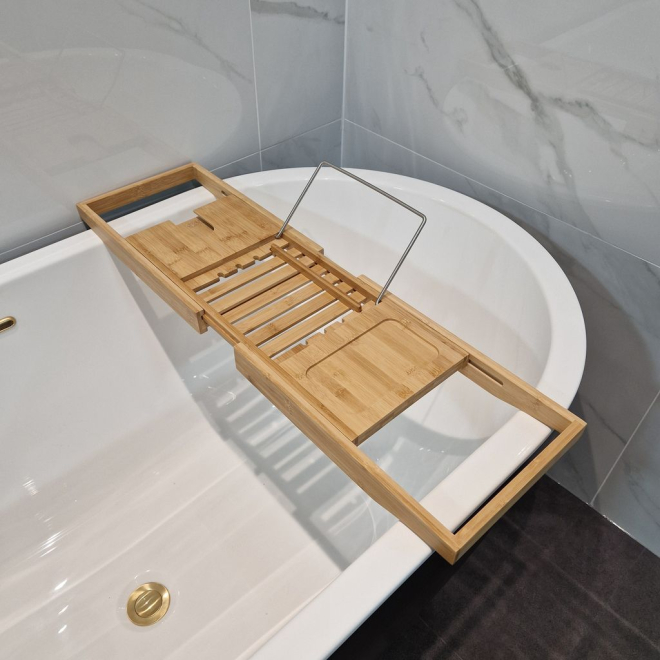 Croydex Bamboo Bath Bench | WA937379