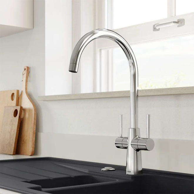 Blanco Max II Chrome Kitchen Mixer Tap - 526677