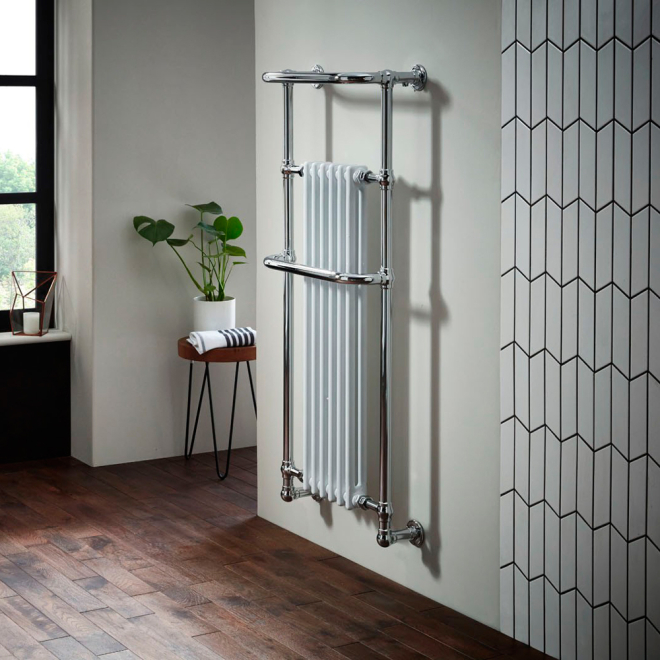 Holborn London 1855 Blenheim Traditional Towel Radiator, 574 x 1362 ...