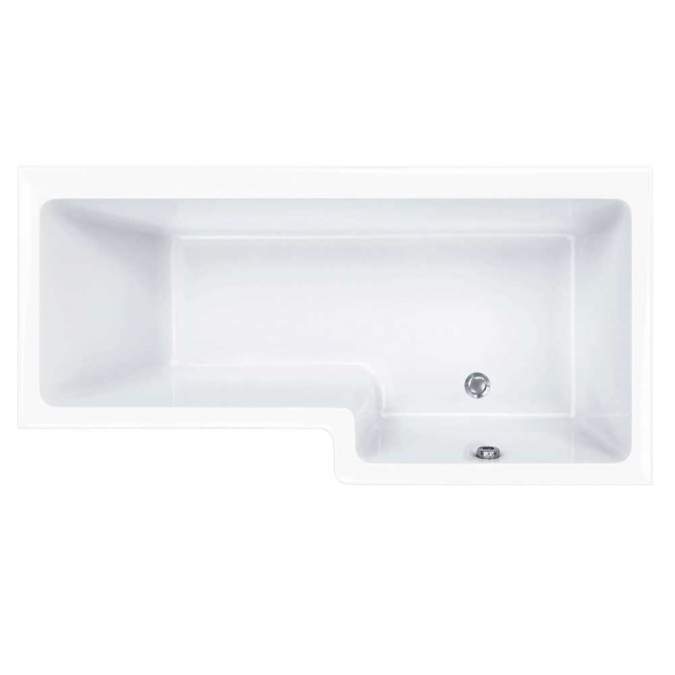 Carron Quantum 1500 x 700/850 Square Shower Bath - 5mm