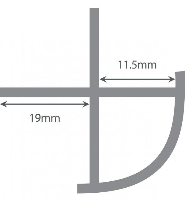 Buy Multipanel External Corner Profile Trim for Splash Panels Online ...