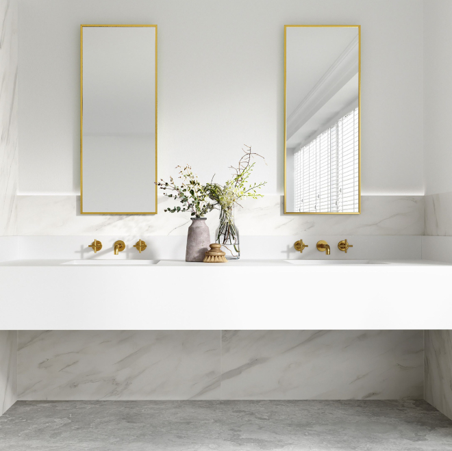 Gold Calacatta | Gold Calacatta HydroSafe | Gold Calacatta Panels ...