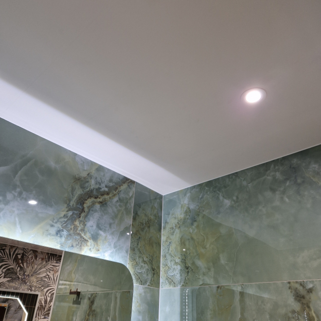 4 Metre Long Ceiling Panels, Matt White, PVC Cladding 4m (4 pk)