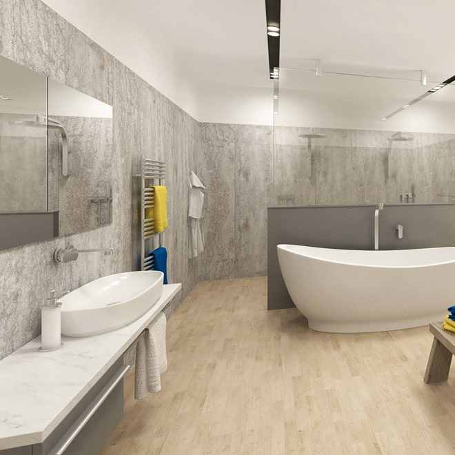 Perform Panel Lima Bathroom Wall Panels By NU Style
