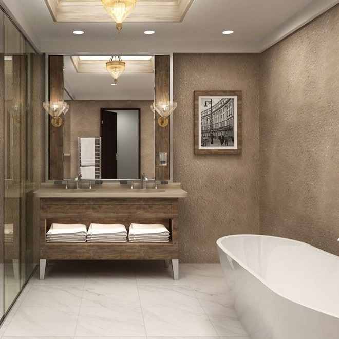 Perform Panel New Sandstone Bathroom Wall Panels By NU Style