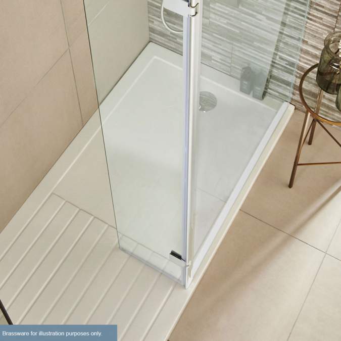 Vantage 40mm walk in shower tray 1700 x 800mm - Eastbrook