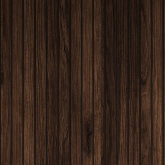 Multipanel Warmia Walnut Shower Board, Scandi Slat Wall Panels