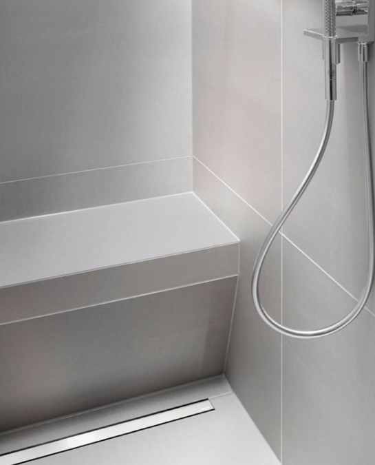 wedi Sanoasa Tileable Shower Bench - 900 x 380 x 454mm - 76447022