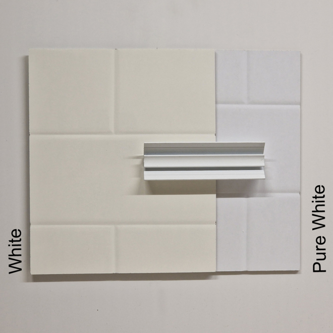 Wetwall Tile Collection White | Rubberduck Bathrooms