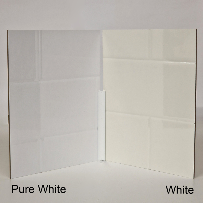 Wetwall Tile Collection White | Rubberduck Bathrooms