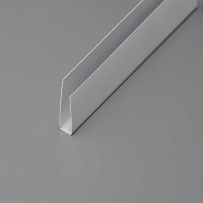 Megaboard End Cap / Edge Trim - 10mm Panels - White - 2.7m 1m Wide PVC ...