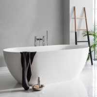 Clearwater Formoso Grande 1690 x 800 Clear Stone Freestanding Bath - N2ACS