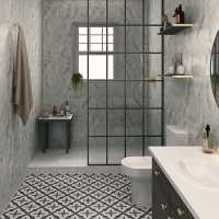 Stratus Marble Effect Wetwall Showerboards - 2400 x 1200mm - Perform ...