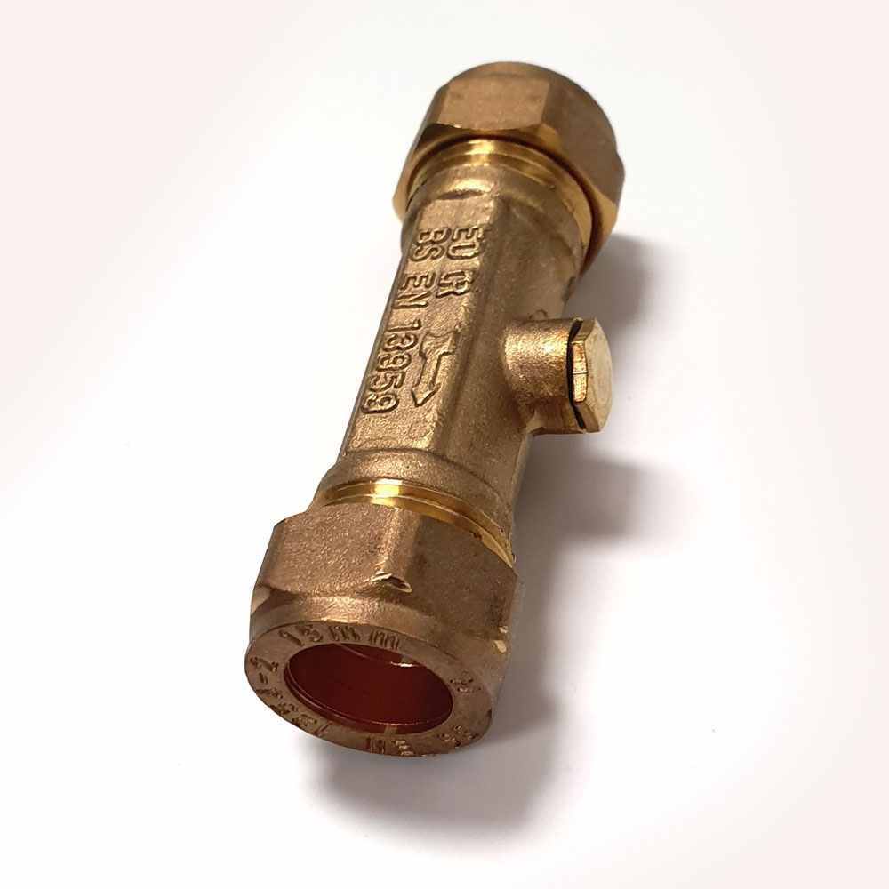Kx Compression 15mm Double Check Valve - None Return Valve | 32020