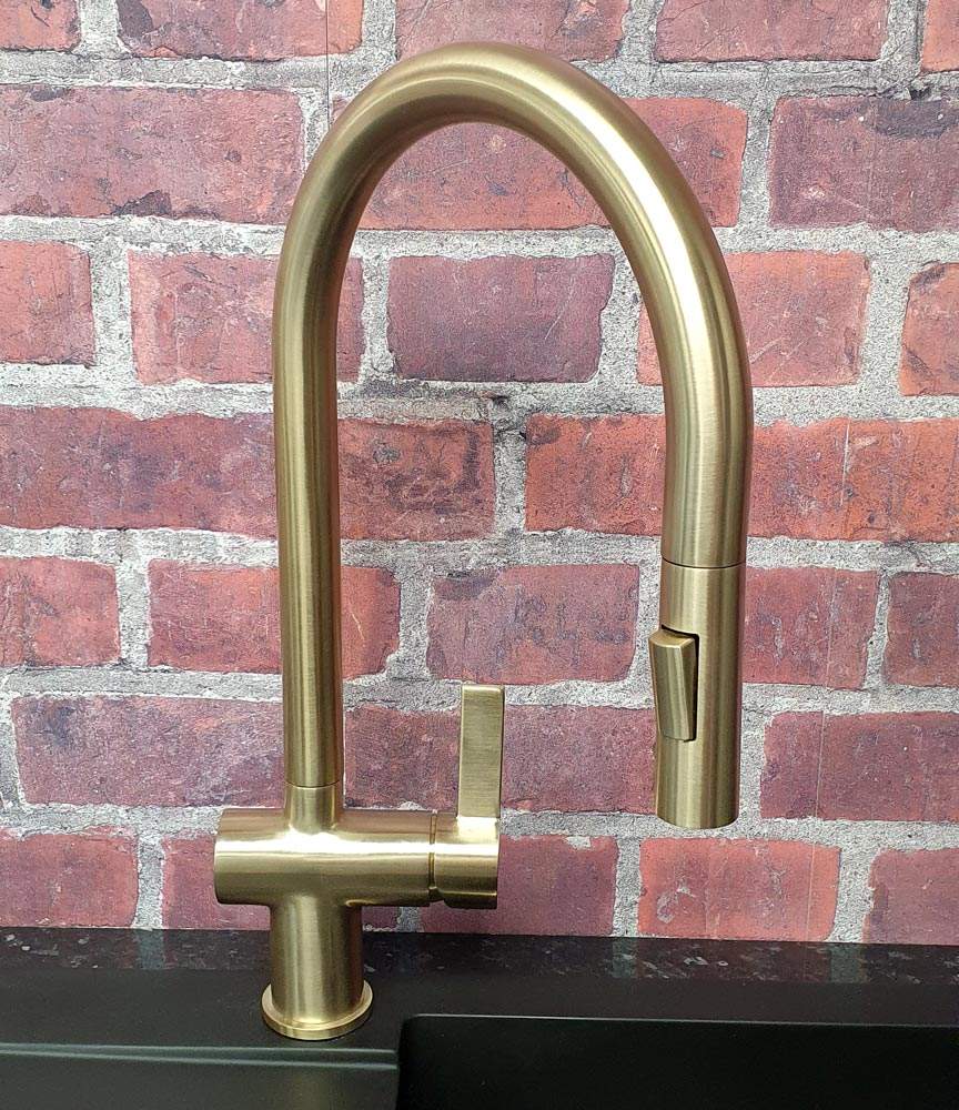 Mayhill Brass Single Lever Pullout Kitchen Tap - 5093