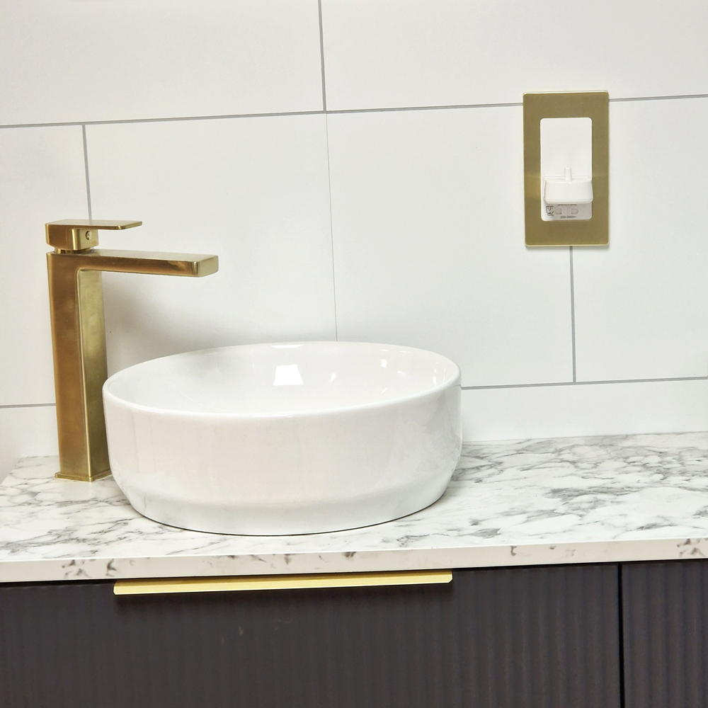 ProofVision In-Wall Toothbrush Charger With Shaver Socket - PV12