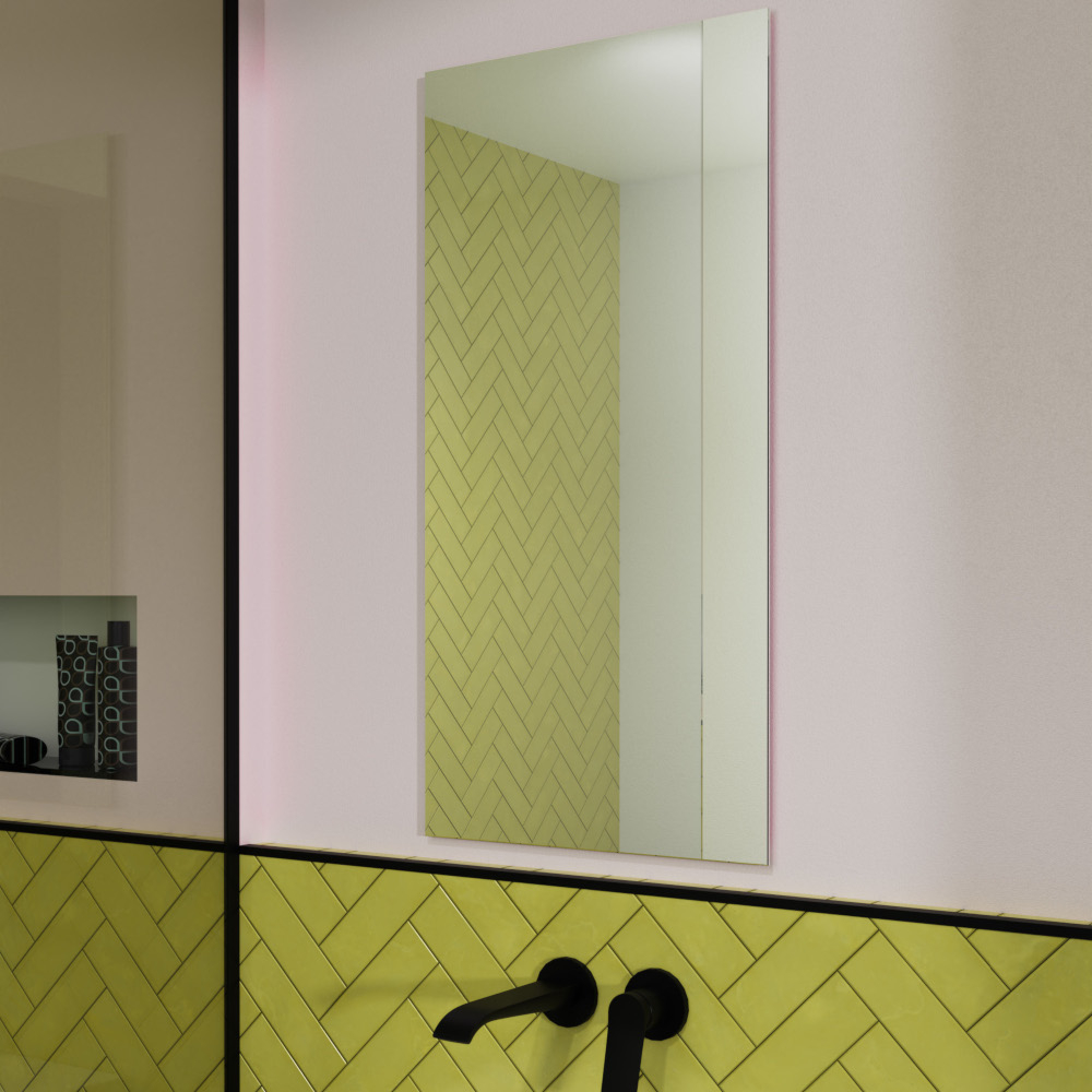 Origins Living Brix 400 x 800mm Rectangular Mirror