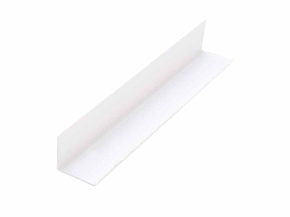 Megaboard External Corner - 25mm - White - 2.7m 1m Wide PVC Wall Panels ...