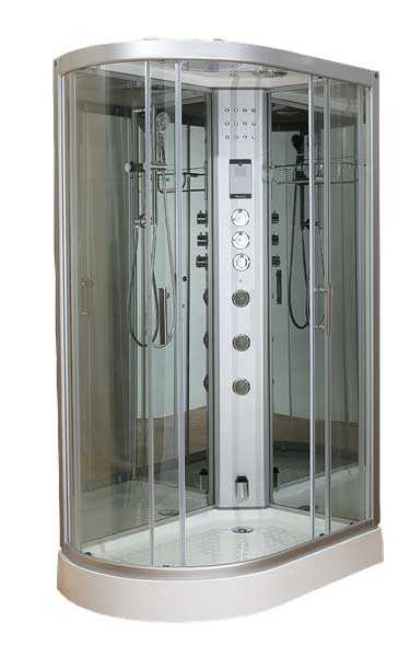 Vidalux Clearwater 1200 Steam Shower Pod - 1200 x 800mm - Right Handed ...