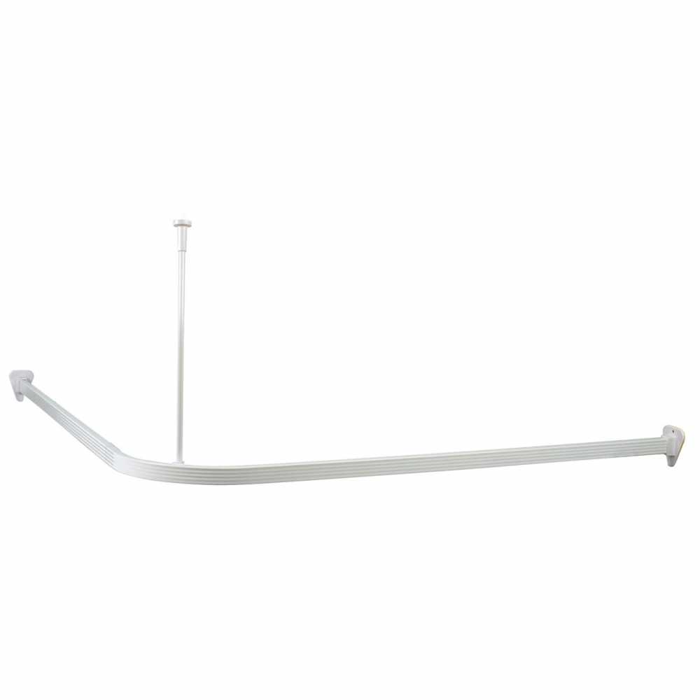 Euroshowers Professional Shower Curtain Tracks - Rigid (white)