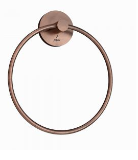 Jaquar Continental Antique Copper round towel ring, ACN-ACR-1121BN