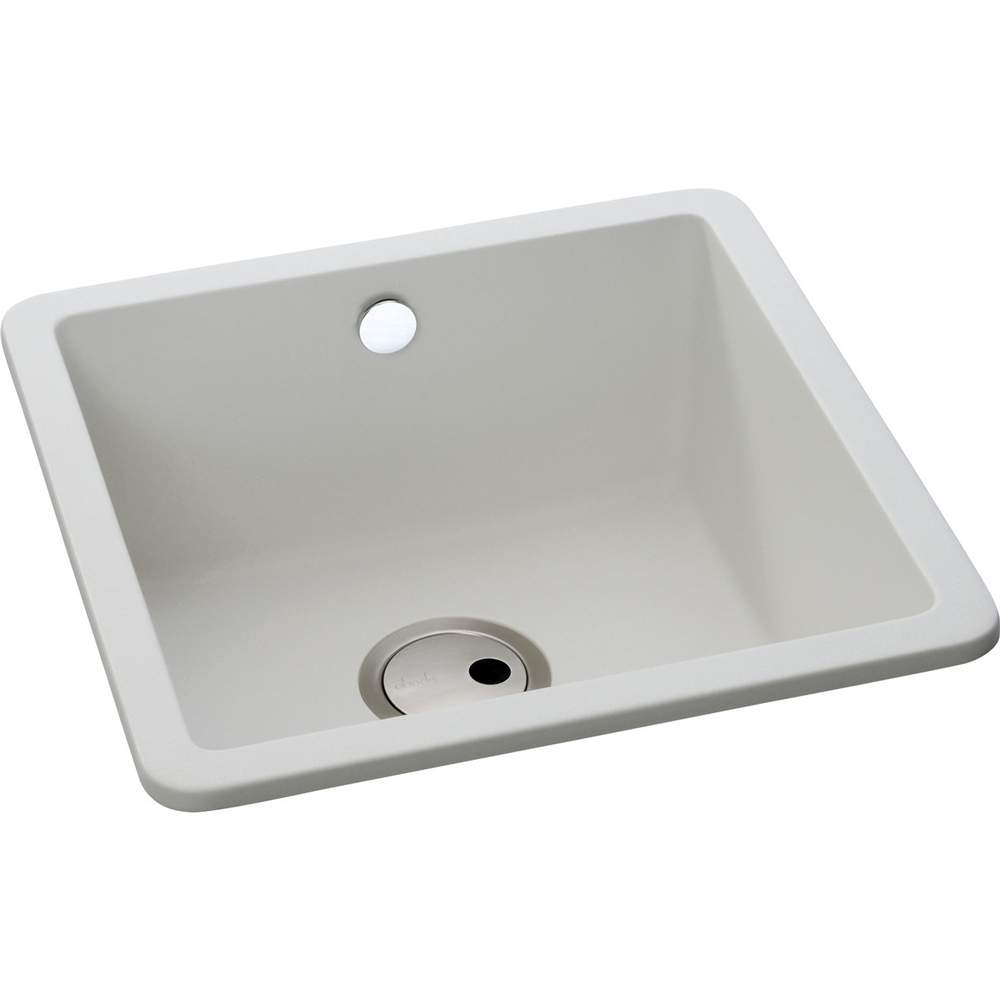 Abode Matrix Square GR15 1 Bowl Granite Inset / Undermount Kitchen Sink ...