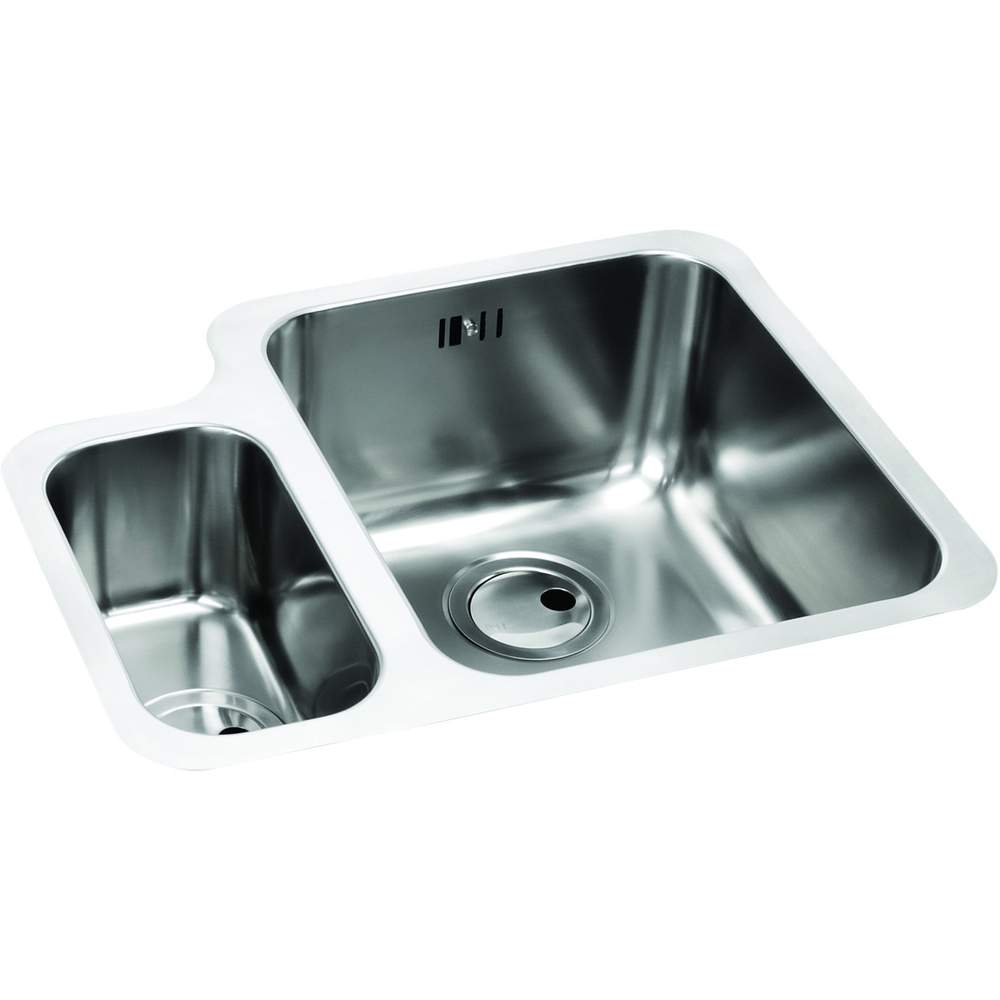 Abode Matrix 1.5 Bowl Right Hand Undermount Stainless Steel Sink ...