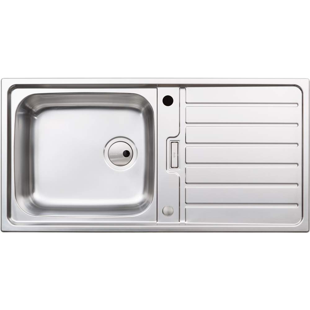 Abode Neron 1 Bowl Inset Stainless Steel Sink & Atlas Tap Pack