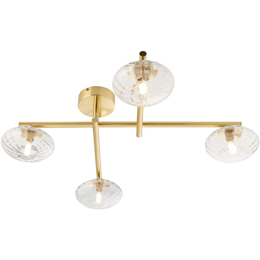 Allier Ceiling Light - Brushed Brass - RDBS106309