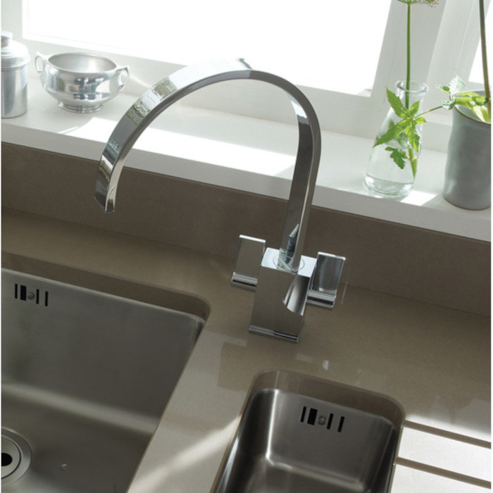 Abode Atik Chrome Kitchen Mixer Tap