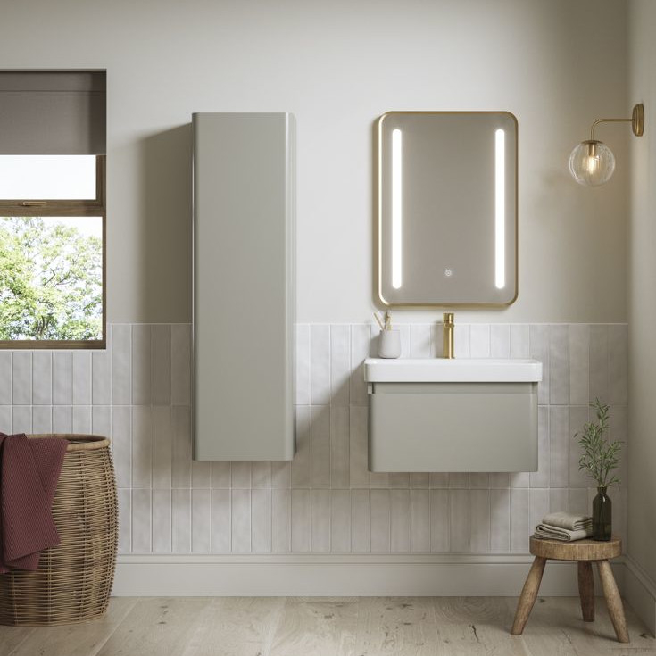 Aylesbury Matt Latte 500mm Wall Hung Vanity Unit