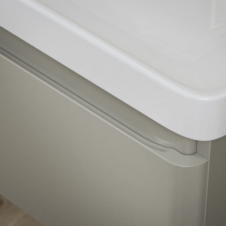 Aylesbury Matt Latte 500mm Wall Hung Vanity Unit