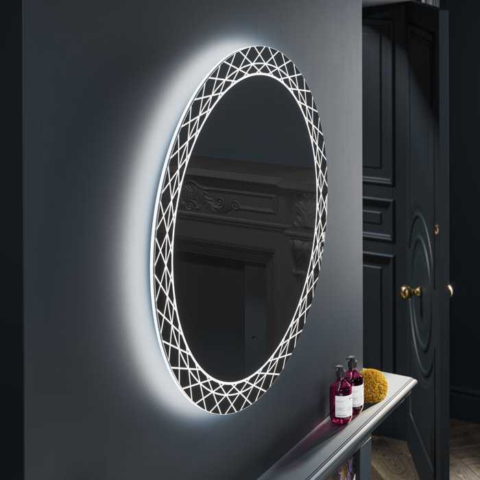 hib Bellus 80 Round LED Bathroom Mirror 600mm